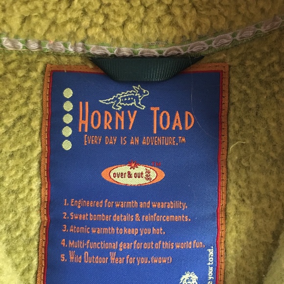 Horny Toad | Jackets & Coats | Horny Toad Green Fleece Jacket Size ...